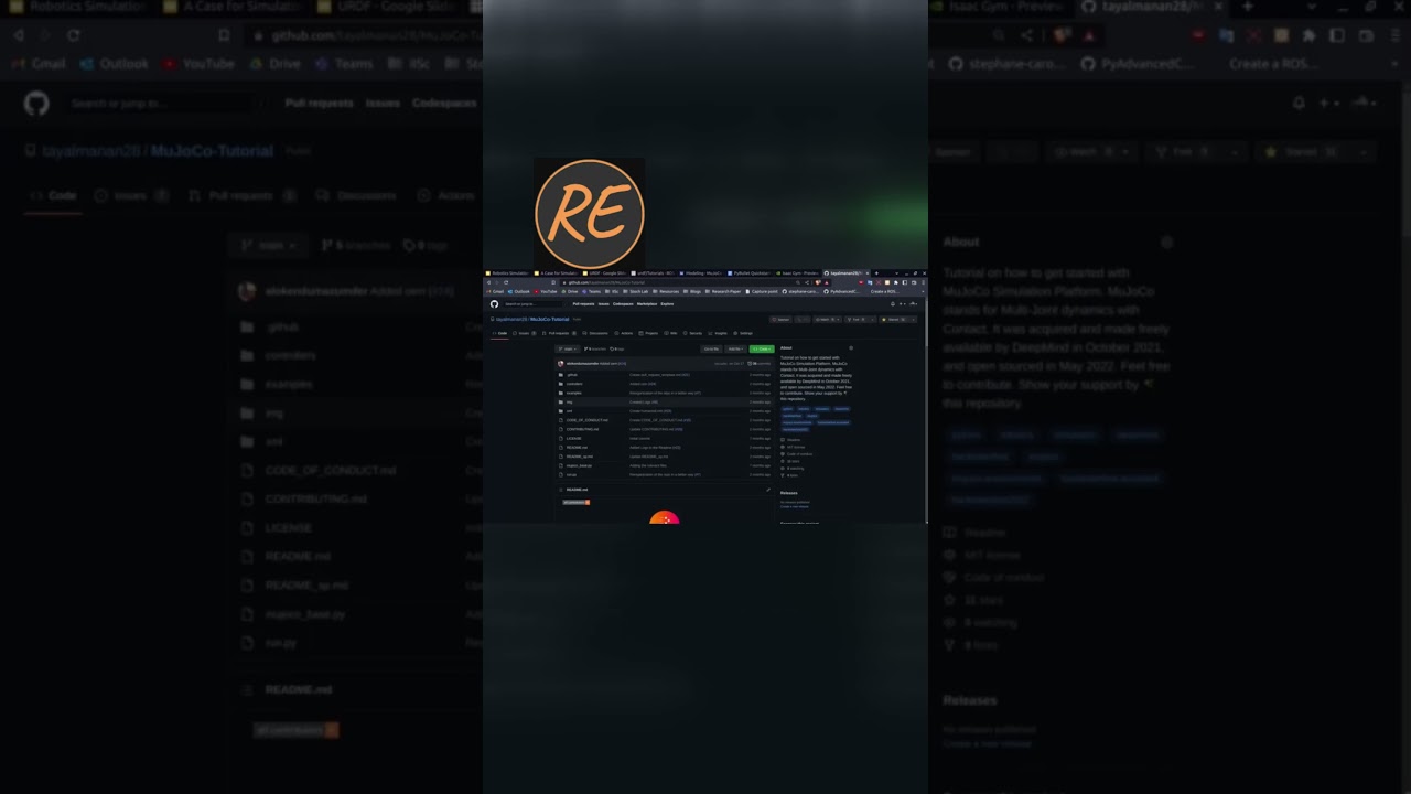 Mujoco Tutorial - Open Source Repository