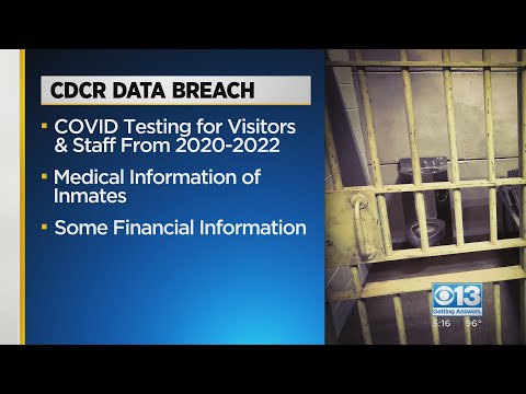 CDCR data breach leads to some private information being taken