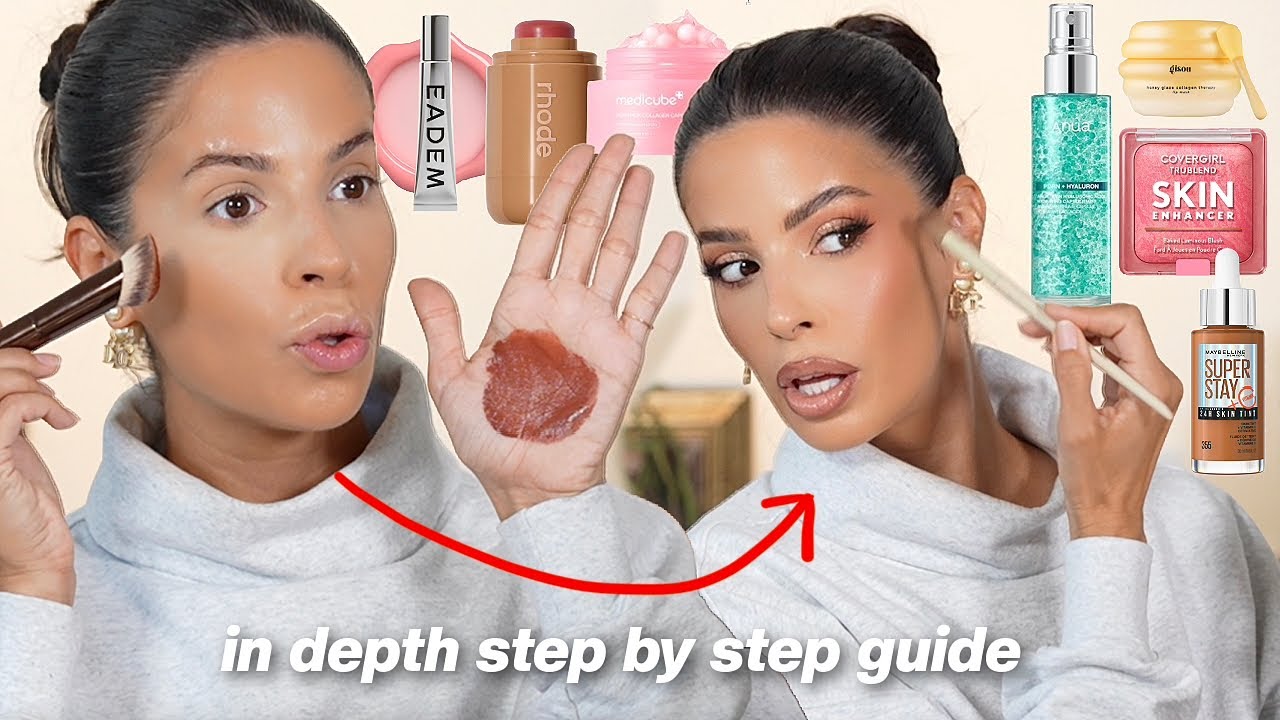 FLAWLESS MAKEUP FOR BEGINNERS  (step by step guide)