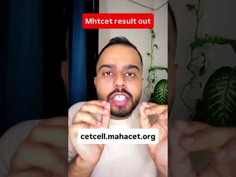 MHT CET 2025 RESULT OUT🔥🔥