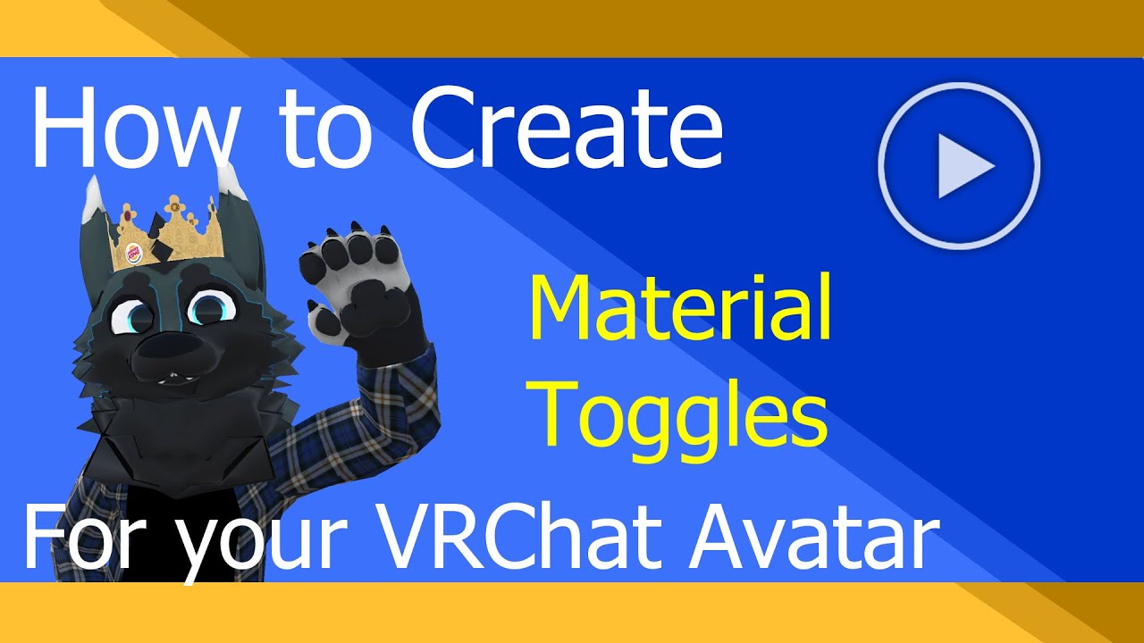 How to Create Material Toggles for your VRChat Avatar Tutorial