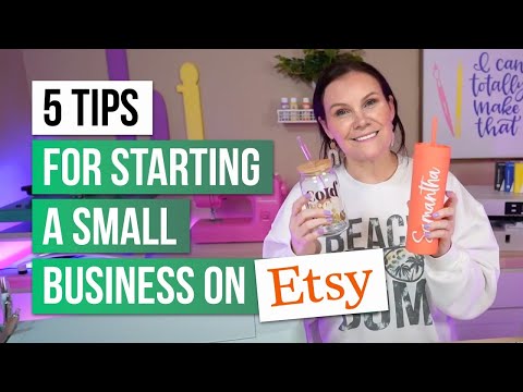 5 Tips for Starting a Small Business on Etsy with Cricut - Etsy Best Sellers 2023