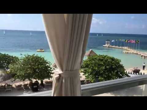 Beachfront Grande Luxe Junior Suite with Tranquility Soaking Tub at Sandals Montego Bay Resort