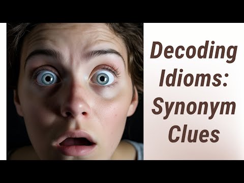 Exploring the Art of Synonym Clues in English Idioms