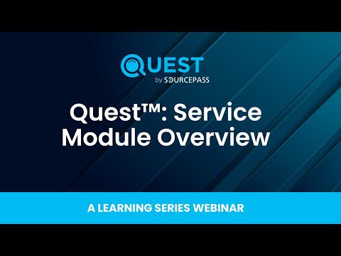 Questâ„¢ User Experience | Service Ticket Module Overview with Joe N.
