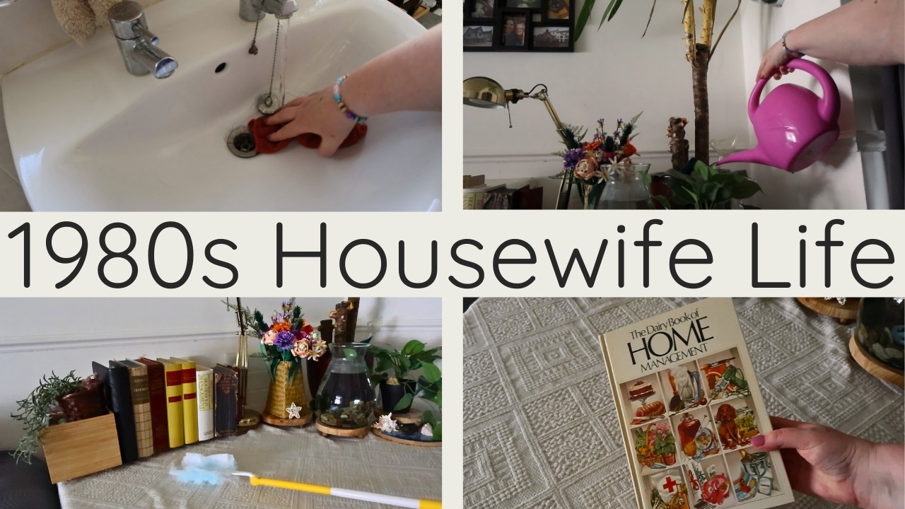 What a 1980s Cleaning Routine Looks Like