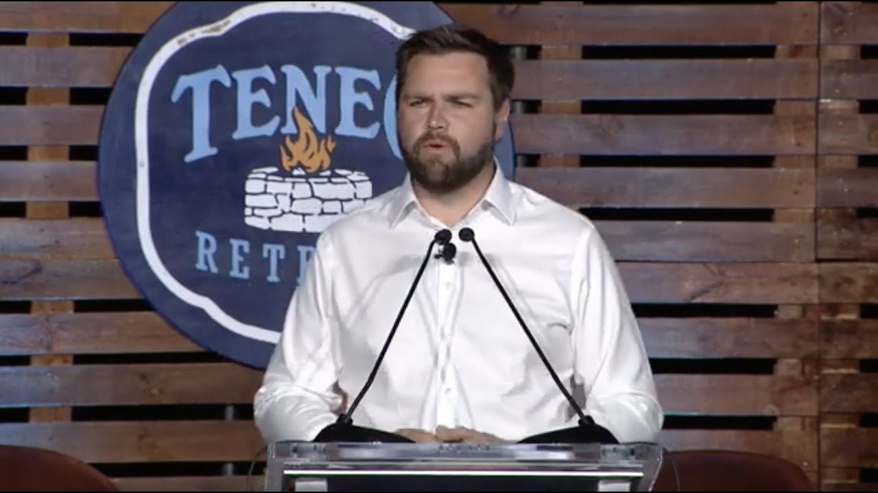 In a Private Speech, J.D. Vance Said the “Devil Is Real” and Alex Jones ...