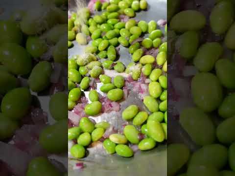 edamame stir fry| soy beans