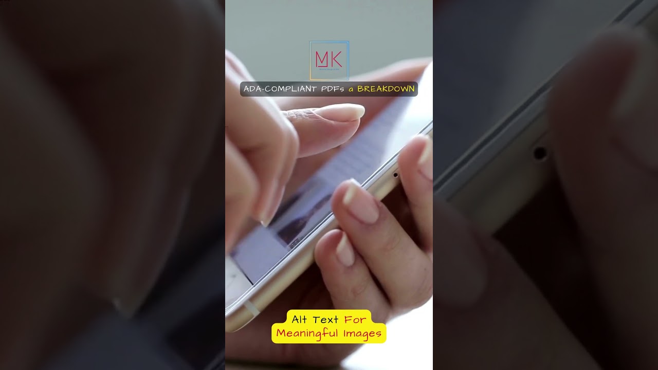 ADA-COMPLIANT PDFS: A BREAKDOWN