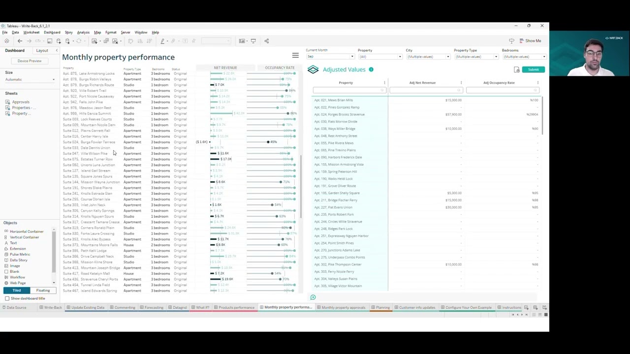 Webinar | Product Walkthrough Write-Back for Tableau (V6.1 Server / V2.1 Cloud)