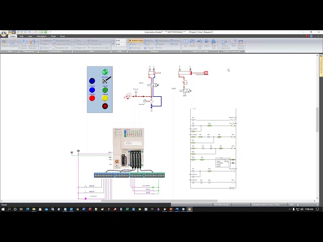 Mechatronics and Automation - Automation Studio - Automation and Mechatronics - Circuit Design ...