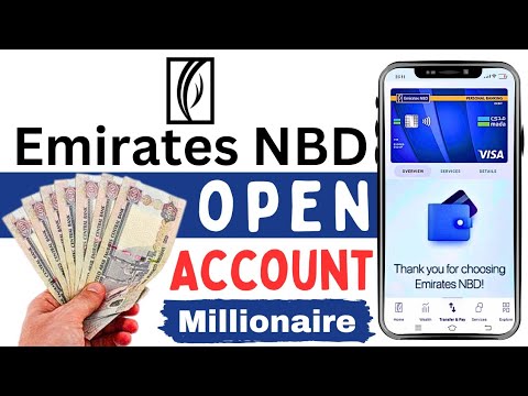 How to Open Millionaire Account in Emirates NBD Bank Mobile App