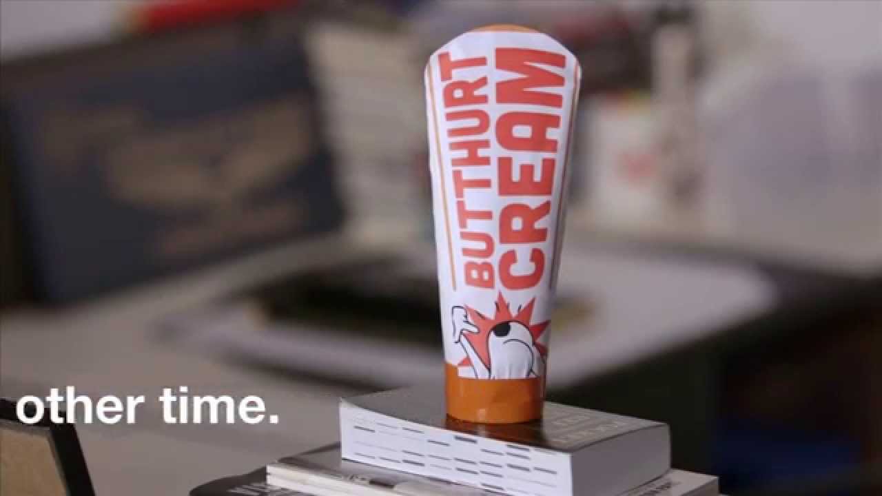 BUTTHURT Cream Commercial