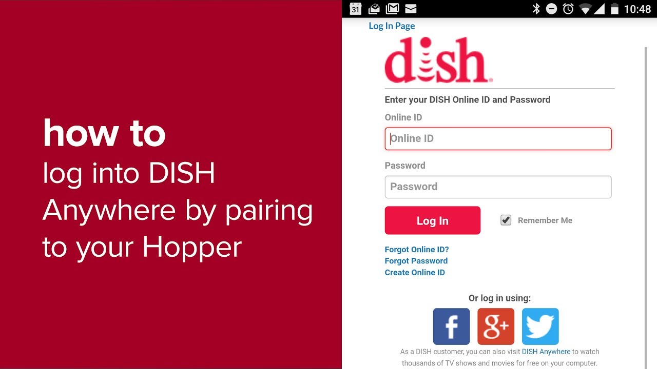 How to Log in to DISH Anywhere by Pairing to Your Hopper