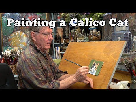 How to Paint a Calico Cat