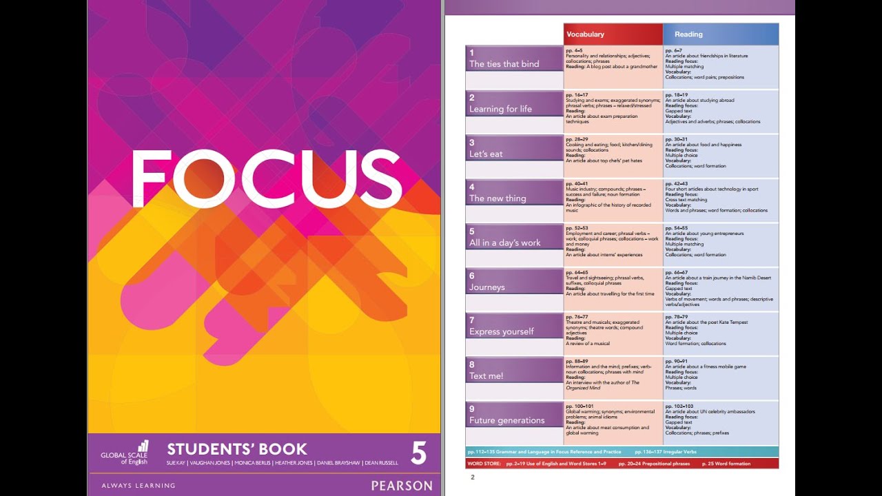 Focus 5. Advanced. Student's Book