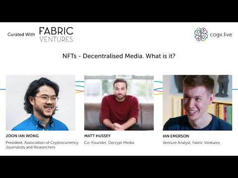 Open Web: NFTs - Decentralised media. What is it?
