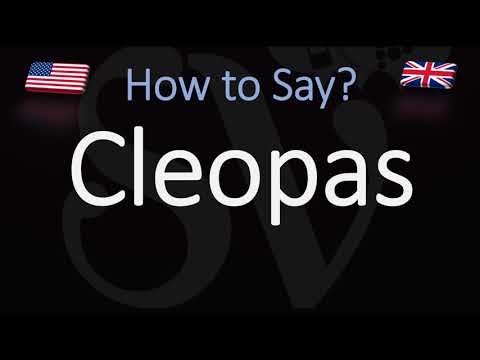 How to Pronounce Cleopas? (CORRECTLY)