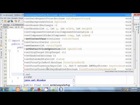 Learn Java swing in Hindi 6 | JButton With ActionListener - Mind Luster