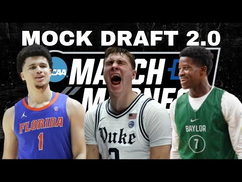 2025 NBA Mock Draft 2.0 (March Madness Edition)