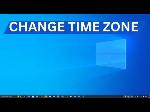 How To Change Time Zone On Your Windows 10/11 Computer