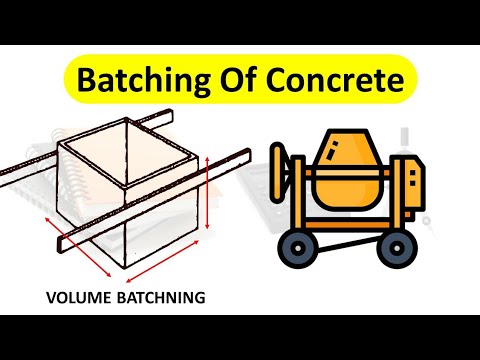 ✅ Batching of concrete in hindi || Volume batching 🔥🔥🔥🔥