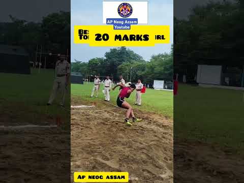 Assam Police recruitment ৷ Excellent Girl Long Jump ৷ #motivation Today 16.10.2024