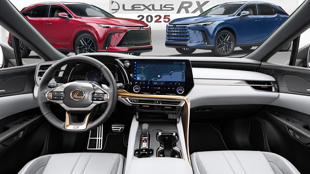 2025 or 2026 Lexus RX Gets Virtually Refreshed and Digitally Shown From All Angles - autoevolution