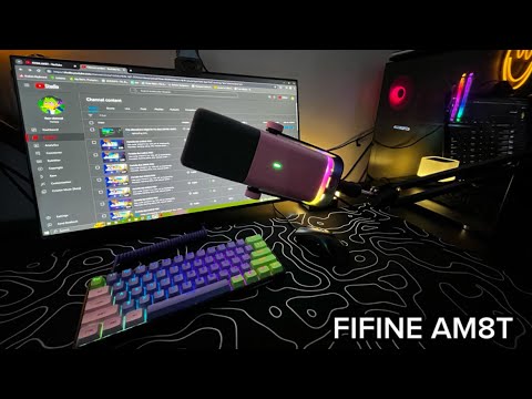 This Microphone Might Be The Best (FIFINE AM8 XLR/USB UNBOXING + REVIEW)