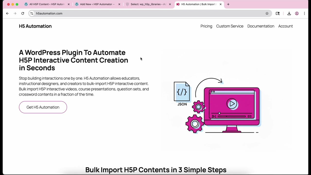 How to Bulk Import H5P Question Sets