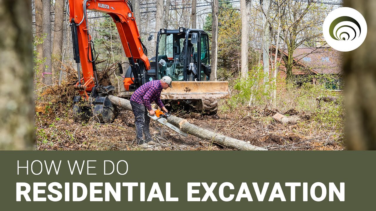 Residential Excavation | Land Clearing and Preparing a Site for New Home Construction