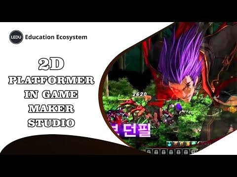 Develop 2D Platformer Game In Game Maker Studio | Game Maker Tutorial | Game Development #gamedev