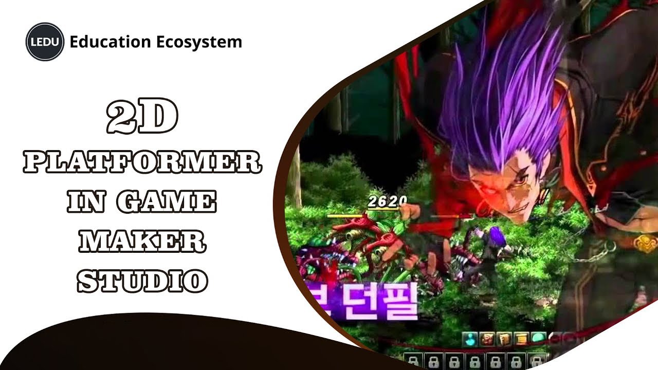 Develop 2D Platformer Game In Game Maker Studio | Game Maker Tutorial | Game Development #gamedev