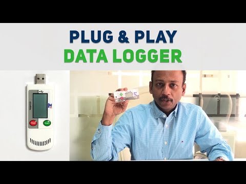 Plug and Play - Single-use Temperature Recorder with LCD display for Pharma, Food & Logistics