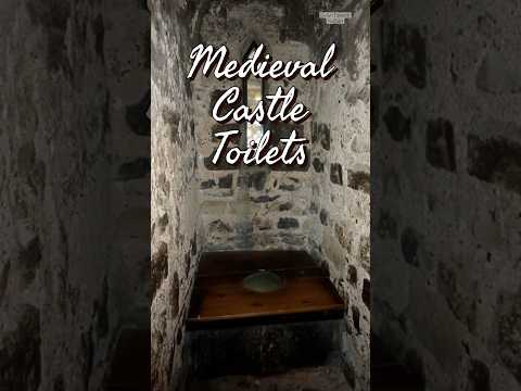 Toilets in Medieval Castles #history #historiccastles #castle