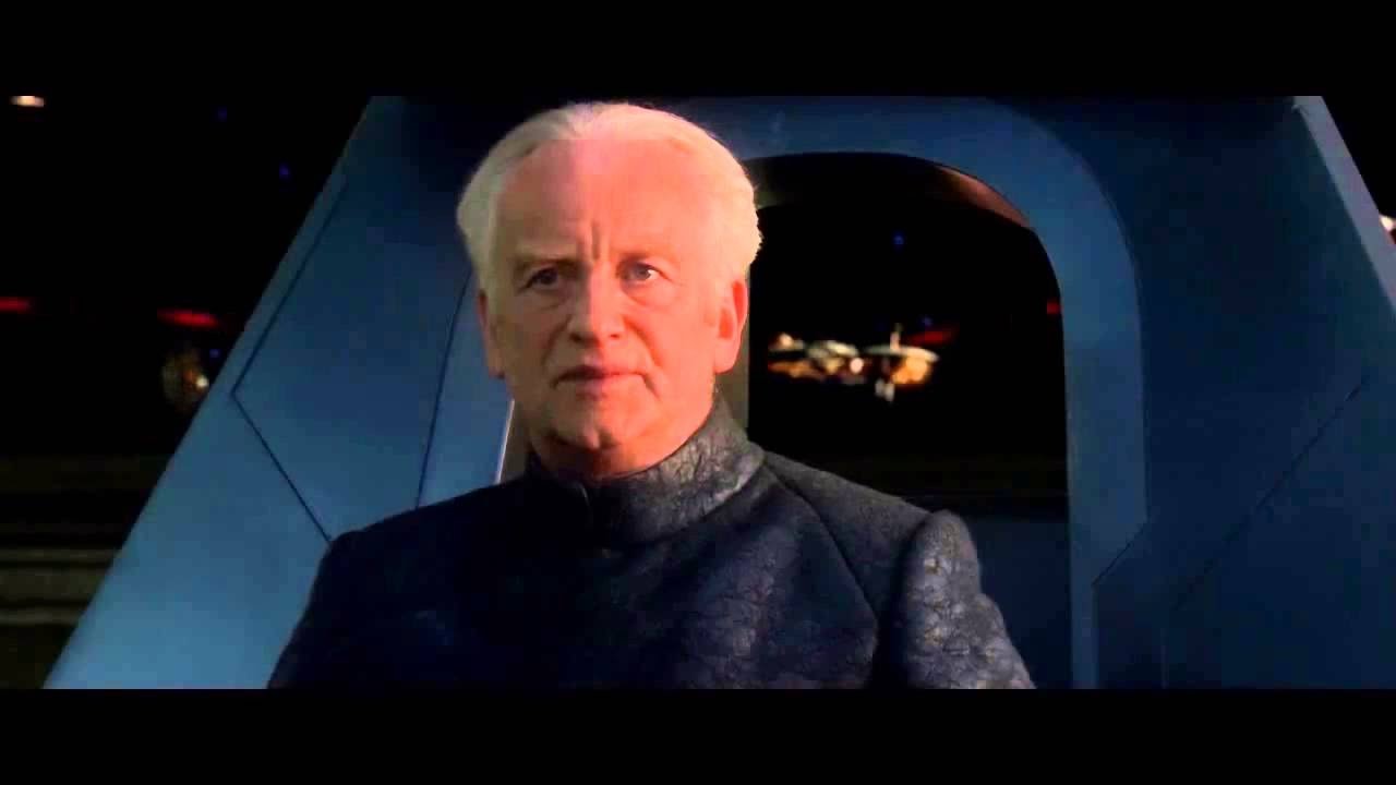 Palpatine says 
