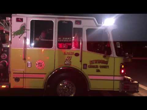 Newburg VFD Engine 143 and Bryans Road VFD Chief 11A Responding To Second MVC
