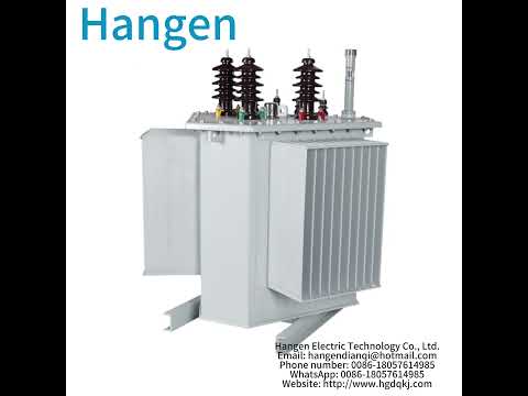 three-phase oil-immersed power transformer (Energy efficiency class 1Email: hangendianqi@hotmail.com