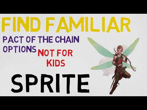Find Familiar Choice #22: Sprite (5E)