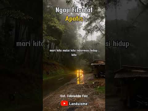 Ngaji Filsafat || Apatis - Fahruddin Faiz #shorts #ngajifilsafat
