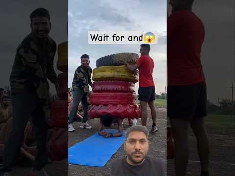 How Lifting Tires Transforms Soldiers in Fauji Training #shorts #shortsfeed #army #battle