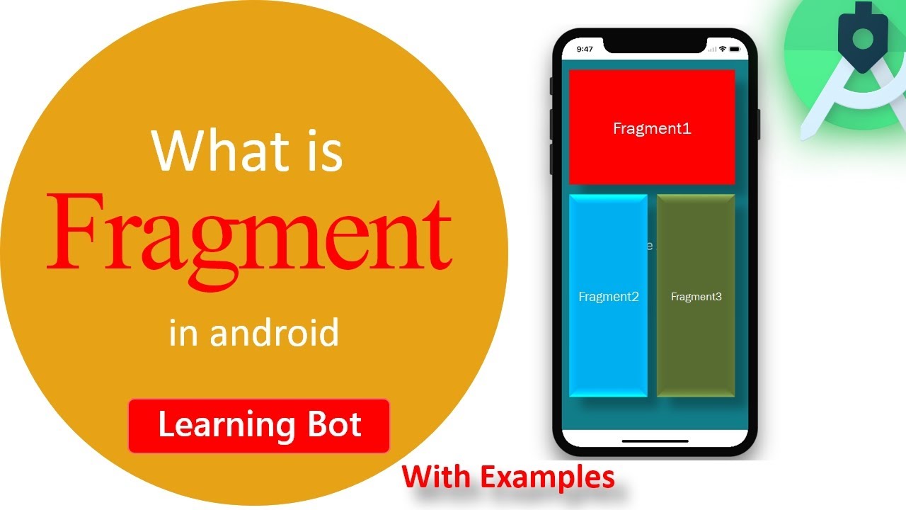 What is Fragment with examples in android  part1 |Learning bot|