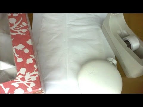 Decoupaged Christmas Ornament - PART 1 - "How to Print an Inkjet Image on a Tissue for Decoupaging"