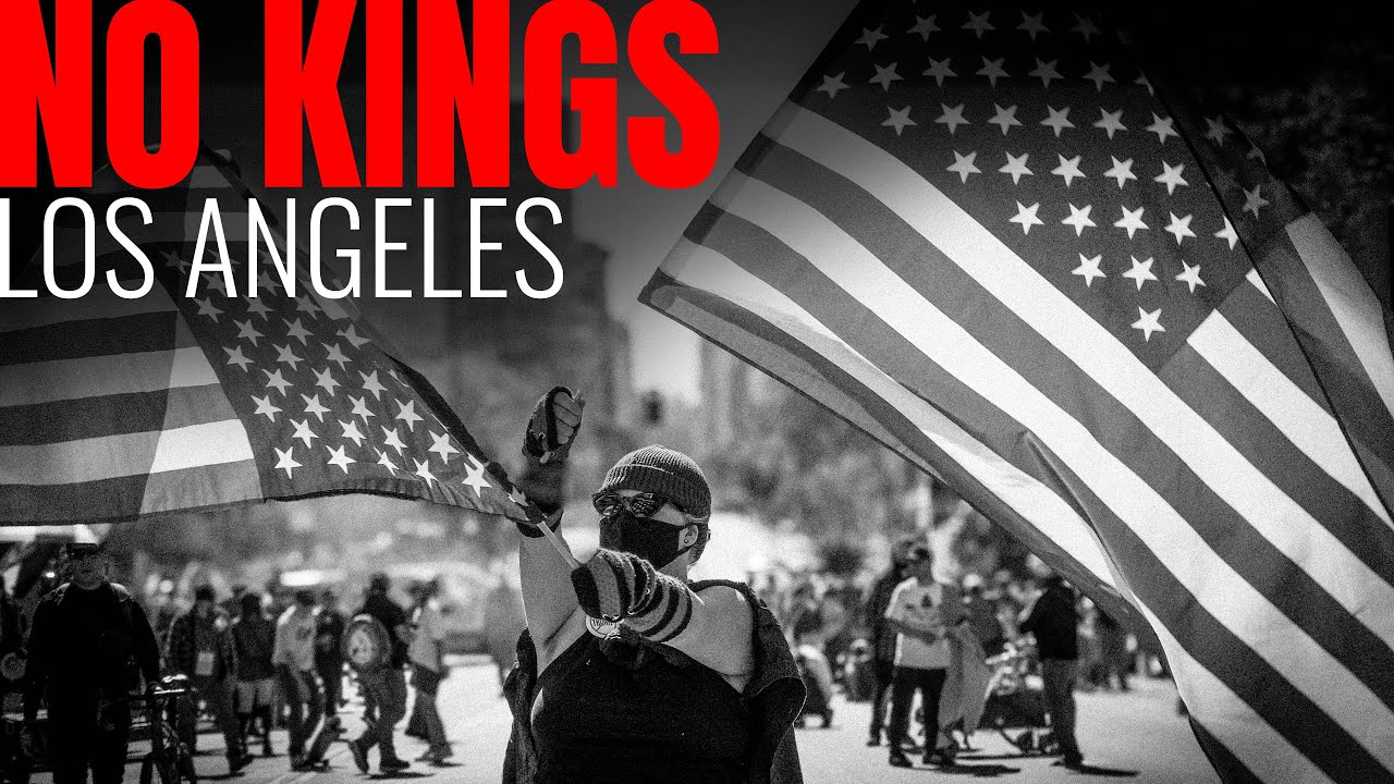 No Kings L.A. – Free 4K Footage (Editorial Use Only)