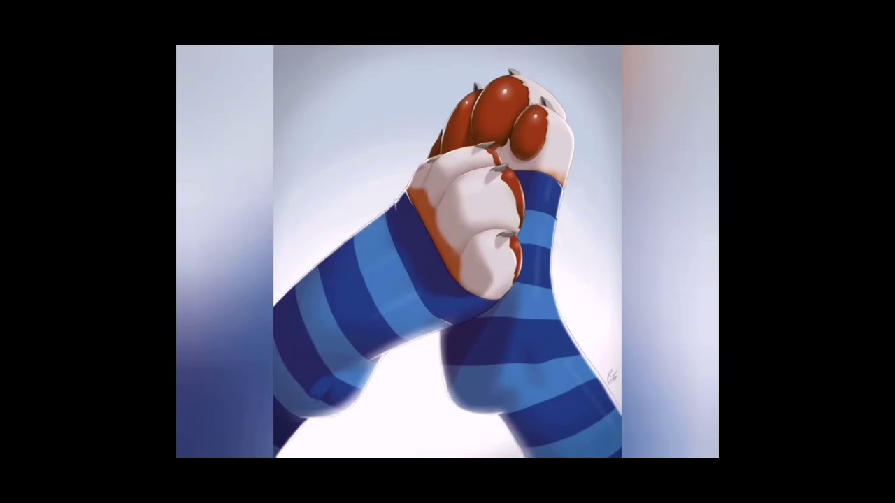 Pictures of furry’s feet 😻