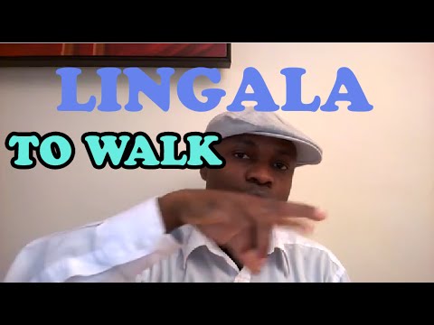 The English verb To walk in Lingala is Ko tambola | Lingala Institute ...