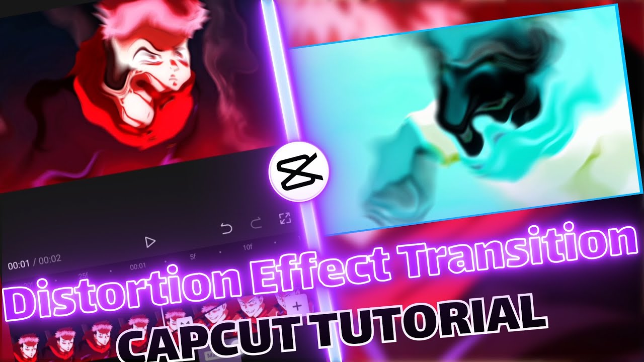 Distortion Effect Transition Tutorial | CAPCUT AMV TUTORIAL