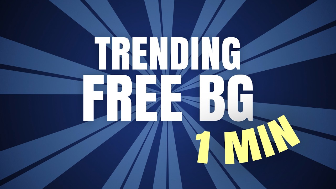 Blue Sunburst Motion Background Loop | Radial Burst Animation | Free Video Background #edit #editing