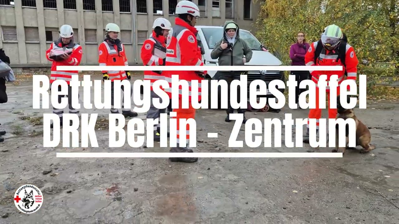 Vorstellung DRK Rettungshundestaffel KV Berlin Zentrum e.V.