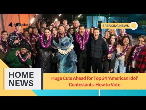 Huge Cuts Ahead for Top 24 'American Idol' Contestants: How to Vote
